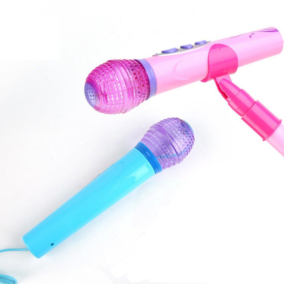 Buy RRTT Kids Karaoke Toy Mini Stand Type Microphone Karaoke Machine ...