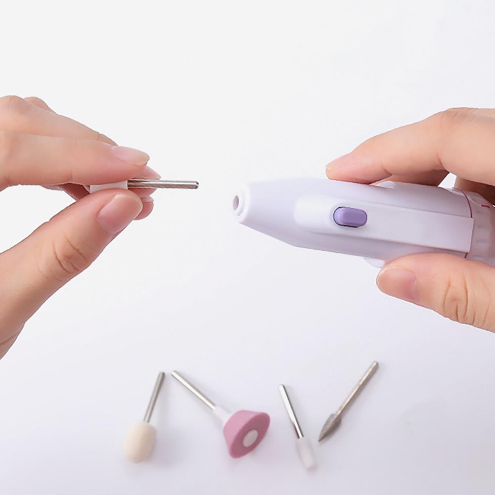 Buy Beauty 5 In 1 Mini Nail Art Drill Machine Portable Electric Nail ...