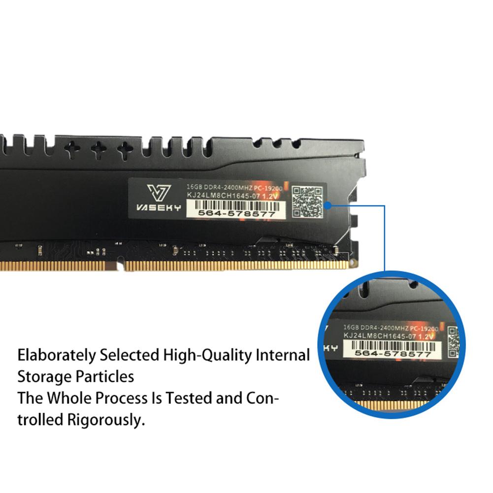Buy VasekyDDR4 16G 2400 Desktop Memory Bank SODIMM Laptop Memory Module ...