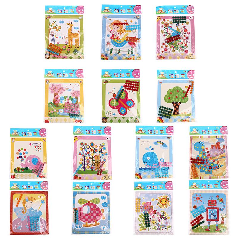 Buy Children'S Stickers Handmade Material Package Creative Puzzle Paste ...