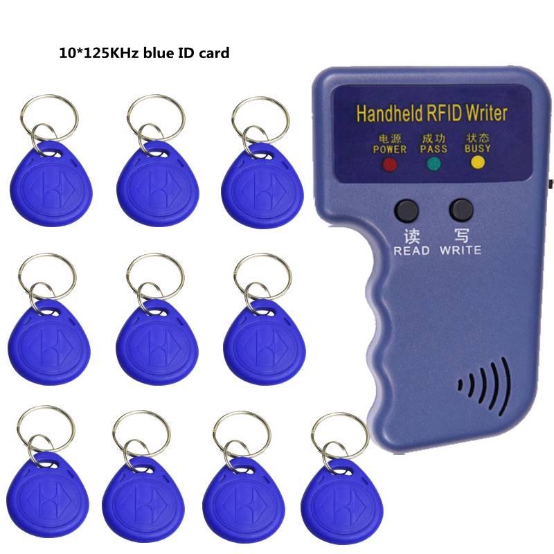 Buy 125KHz RFID Programmer Duplicator Copier Writer Reader Writer ID ...