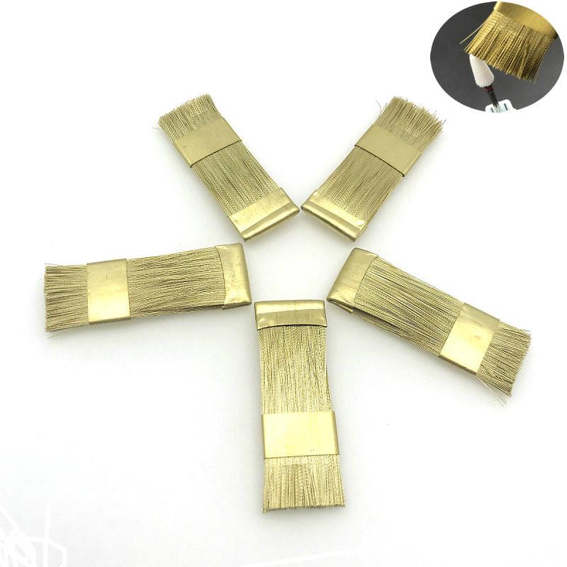 2pcs Dental Nail Drill Bits Cleaning Brush Copper Wire Brushes for ...