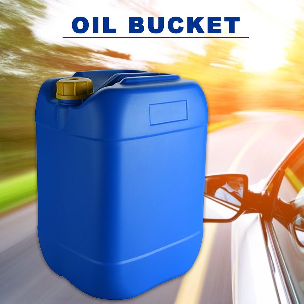 Buy Portable 25L Gas Fuel Tank Spare Plastic Petrol Tanks Gasoline Oil ...