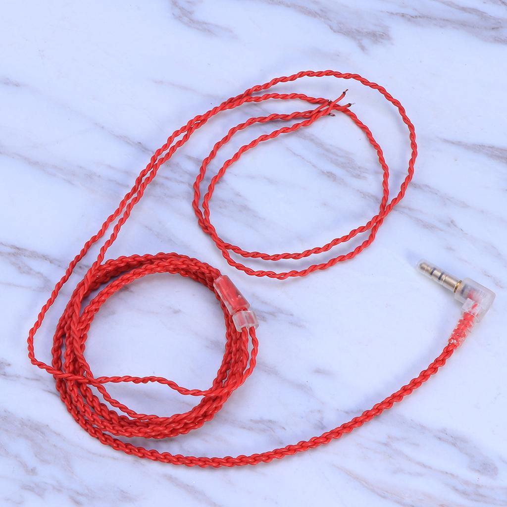 Buy 1PC Headphone Wire Custom Cable Low Snag Durable Silver Plated for ...