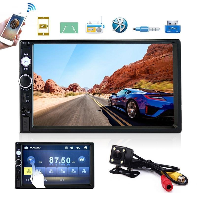Buy 2 Din Car Multimedia Player Audio Stereo Radio HD MP5 Touch Screen ...