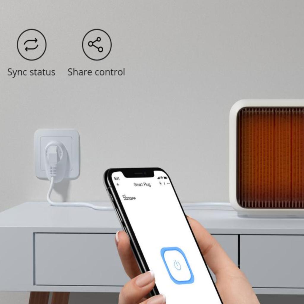 Buy 16A SONOFF S26R2ZB ZigBee Smart Plug Smart Home UK/ DE/ FR Voice Remote Control Switch ...