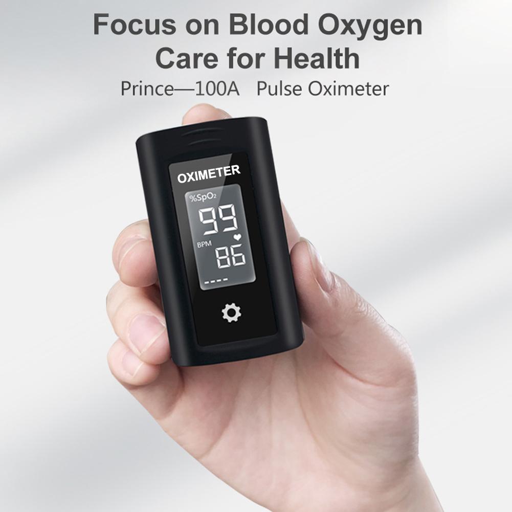 Buy Fingertip Pulse Oximeter Blood Oxygen Saturation Monitor with LED ...