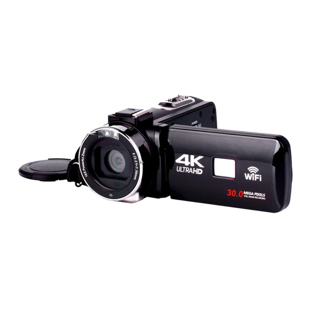 Buy Video Camera 4K Ultra HD 48MP Digital Camcorder Wide Angle Lens at ...