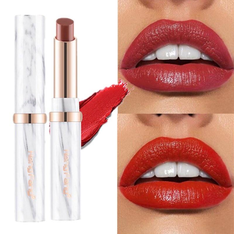 Buy Marble Moisturizing Matte Lipstick Moisturize Lip Makeup Beauty Lip ...