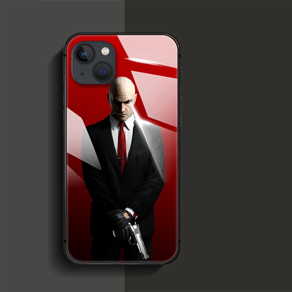 Buy Hitman Agent 47 Game Mobile Cases & Covers Glass Cell Phone Case ...