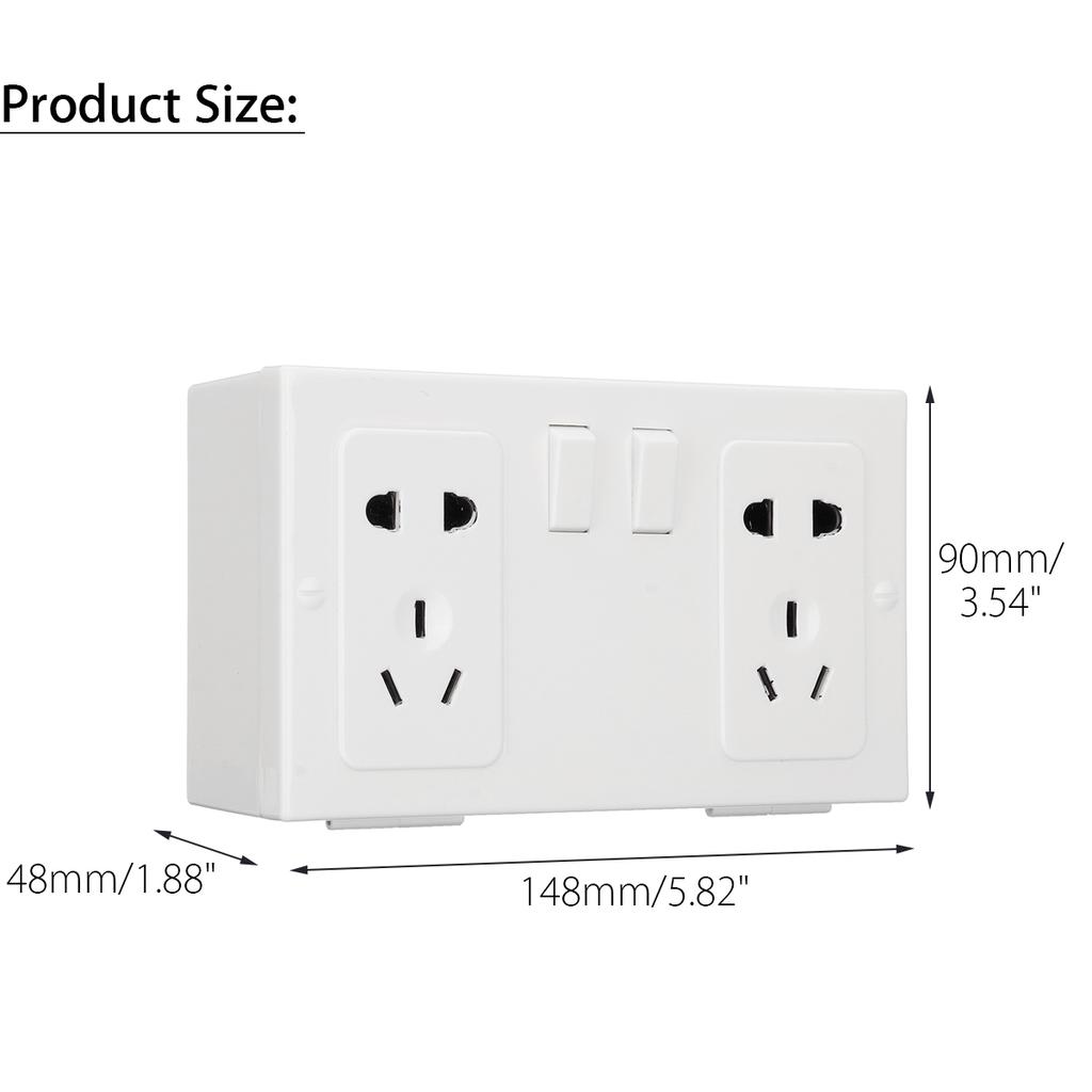 Buy Hidden Home Wall Socket Safe Box Security Secret Valuable Money ...
