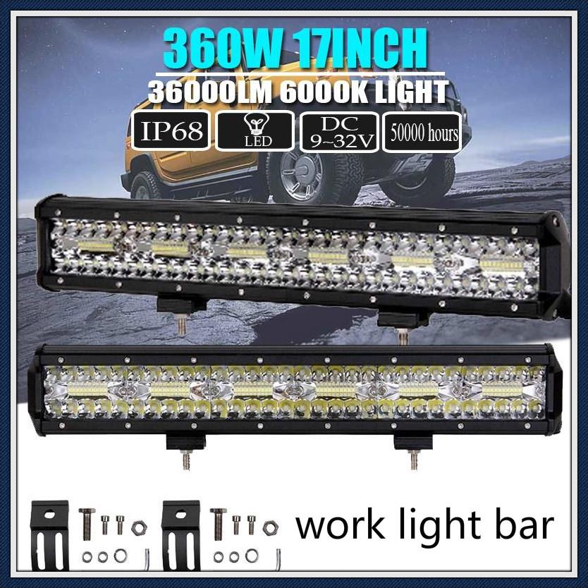 Cheap 17inch 360W Lamps Waterproof Dc9-36v LED Light Bar Work Light LED ...