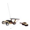 Buy Solar RC Car Wooden Model Kit Assemble Toys for Children ...