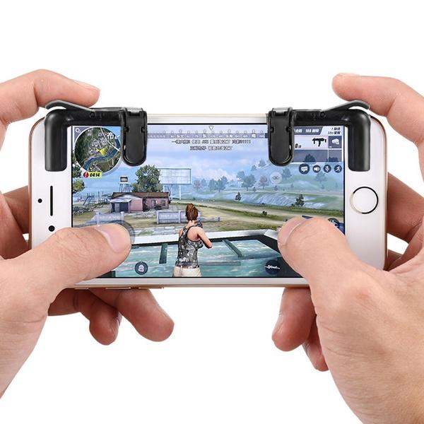 Buy 1 Pair Mobile Game Fire Button Aim Key Smart Phone Mobile Gaming ...