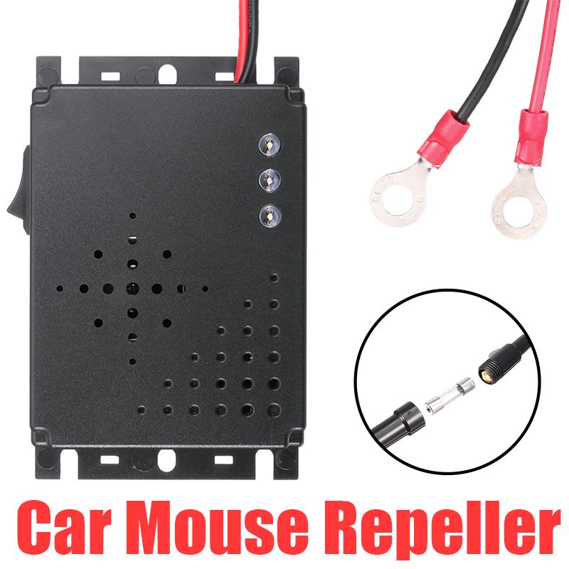 Buy Mayitr DC 12V Car Vehicle Ultrasonic Mouse Repeller Rat Rodent Pest ...