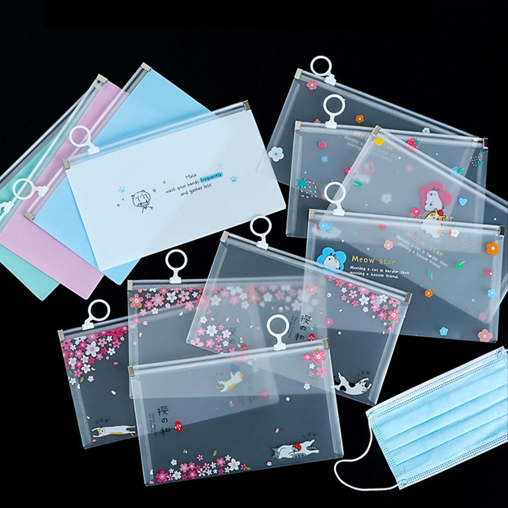 Buy Face Cover Storage Bag Travel Pouch Clip Type Waterproof Face Cover ...