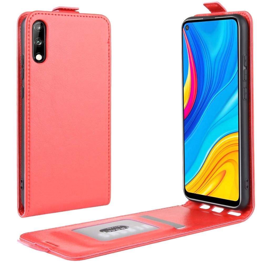 Buy Housse Coque Pour Huawei Enjoy 10 Crazy Horse Vertical Flip de ...
