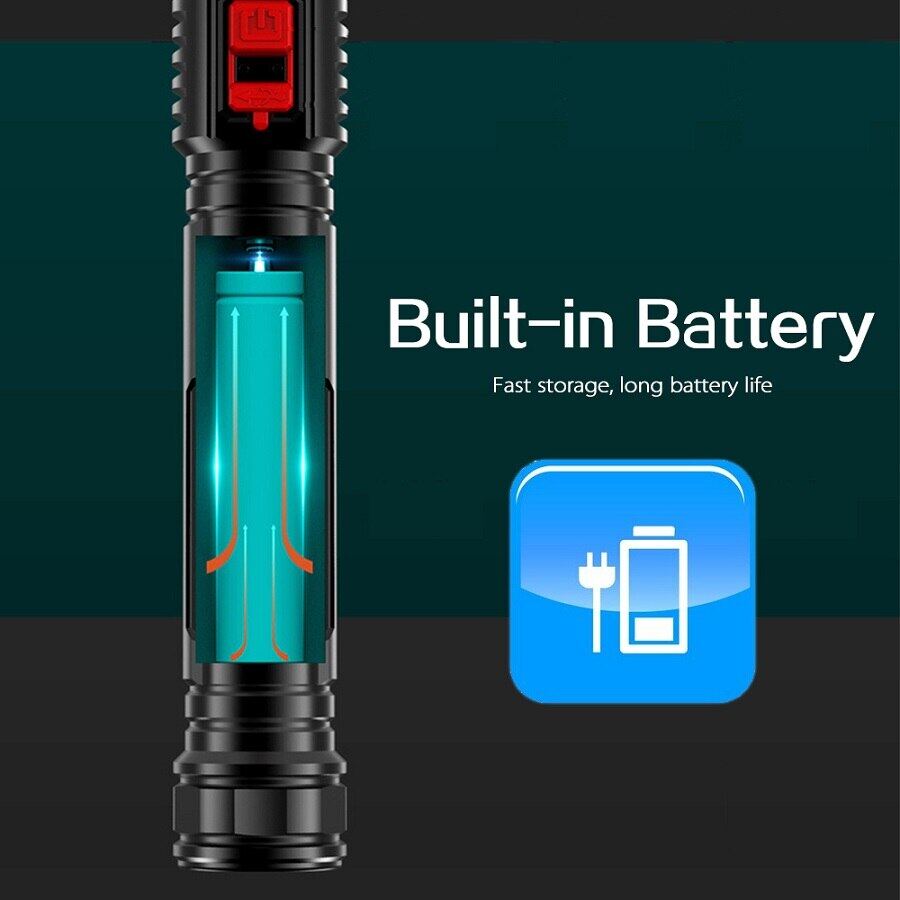 Cheap 80000 Lumens FLashlights High Lumens Super Bright LED Linterna ...