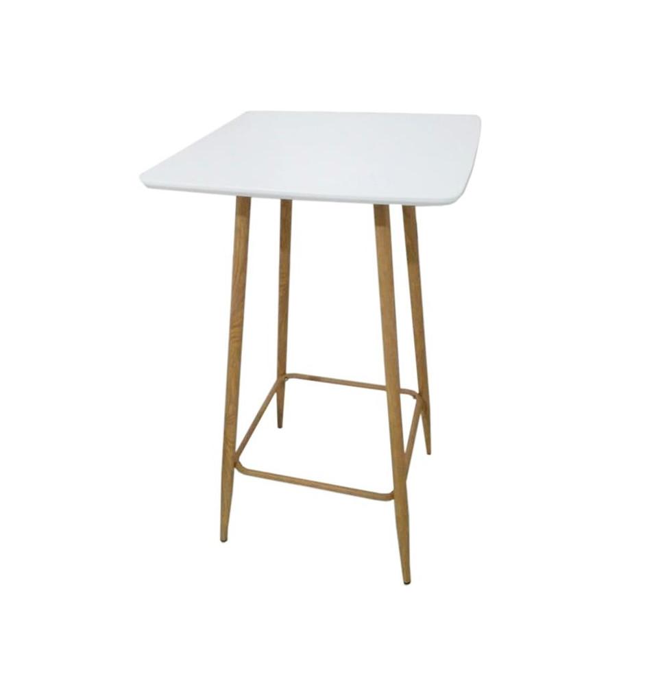 Buy Standing Dining Table - 60 X 60 X 102 Cm - White at affordable ...