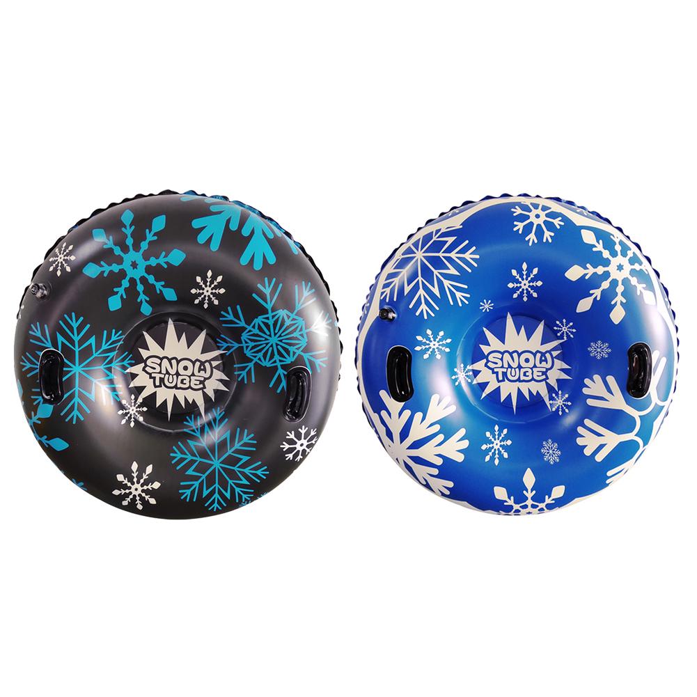 Buy Winter Inflatable Skiing Board PVC Ski Circle with Handle for Child ...