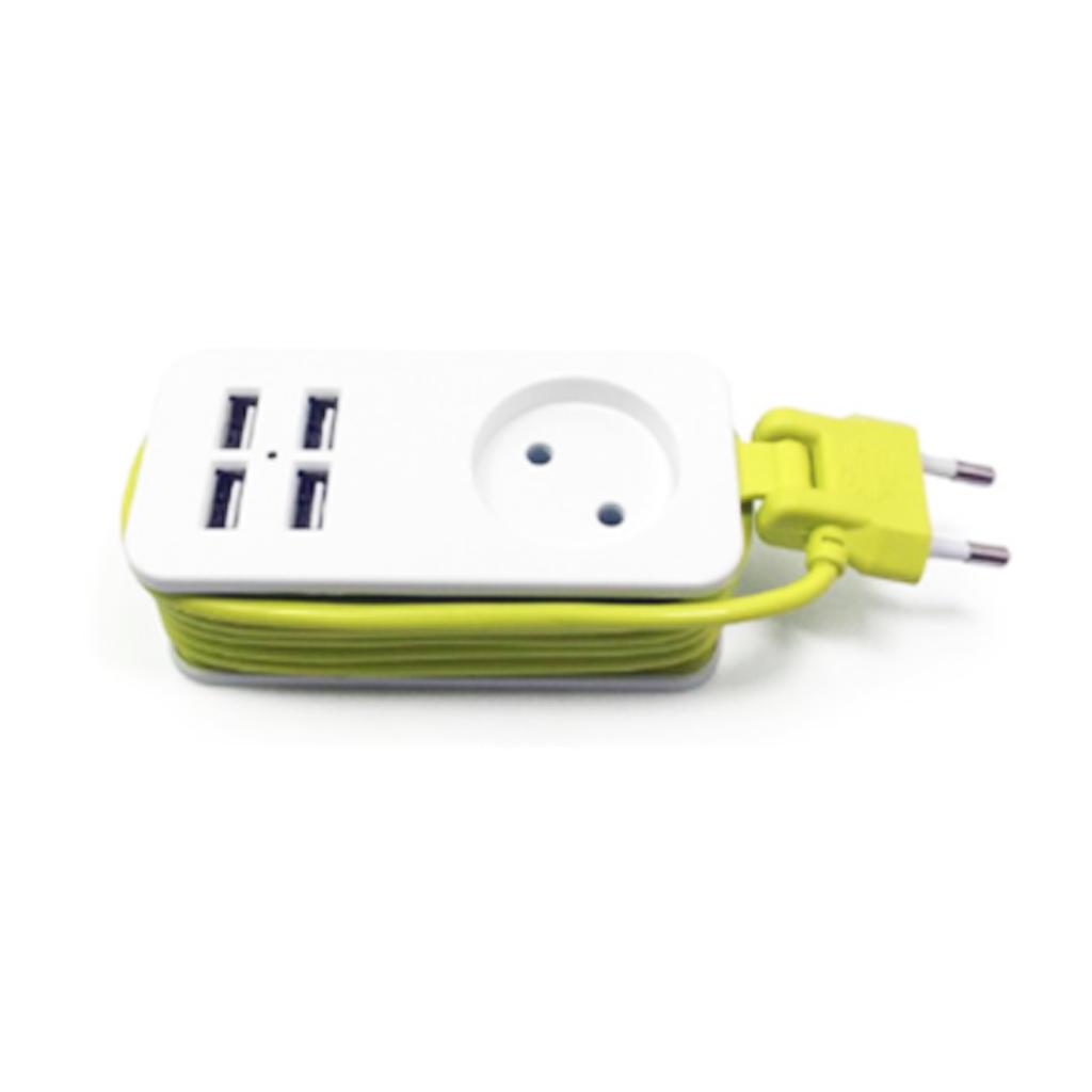Cheap EU Plug Power Strip 2 AC Plug Travel Adapter 1200W Multiple ...