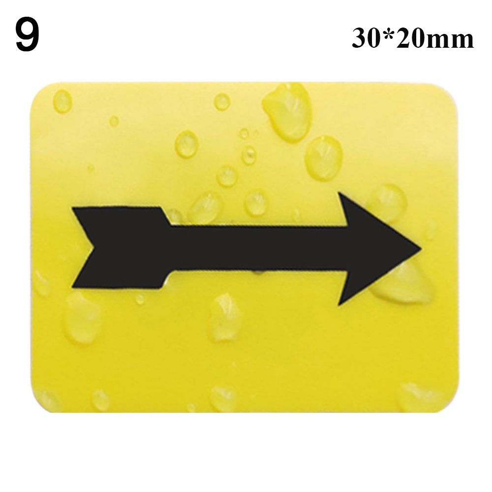 Cheap Waterproof Warning Signs Nightlight Sticker Alarm Sticker High ...