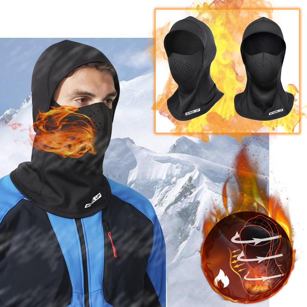 Adult Winter Warm Face Bandana Seamless Outdoor Motorcycle Scarf Nose ...