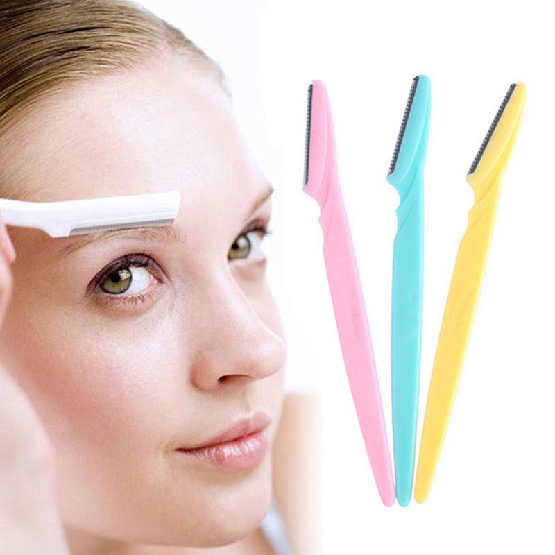Buy 3/10PCS Eyebrow Razor Facial Hair Remover Trimmer Sharp Mini Makeup ...