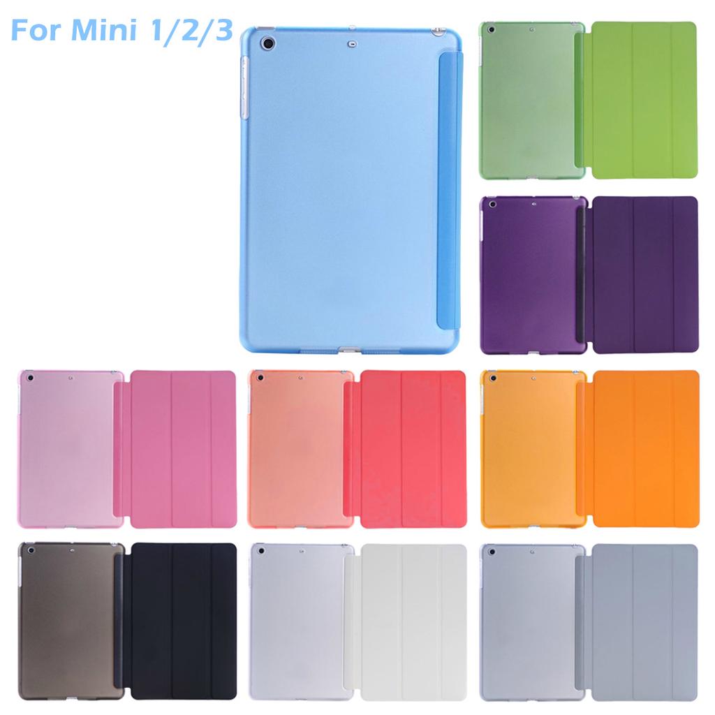 Buy Ultra Slim Intellectual Dormancy Smart Flip Stand PU Leather Cover ...