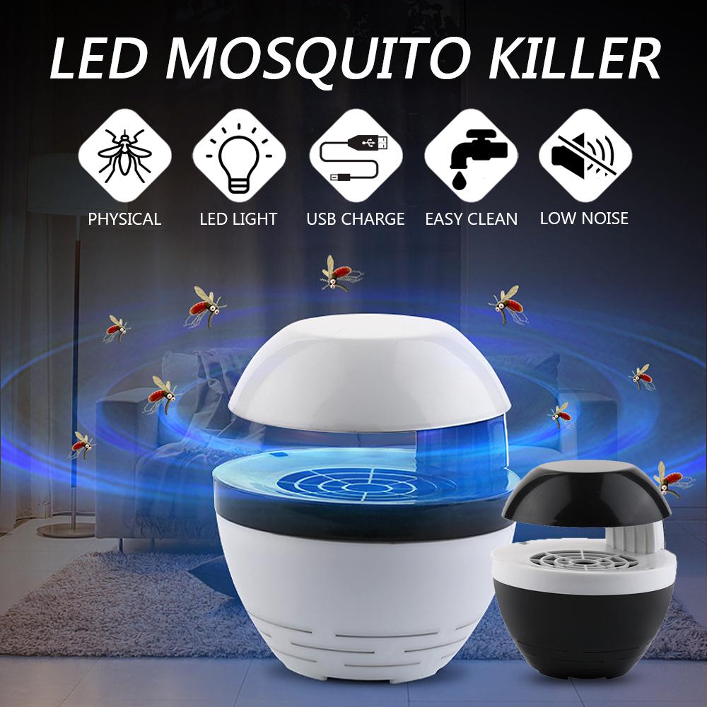 Electric LED Mosquito Killer Noise Night Light Fly Bug Zapper Insect ...
