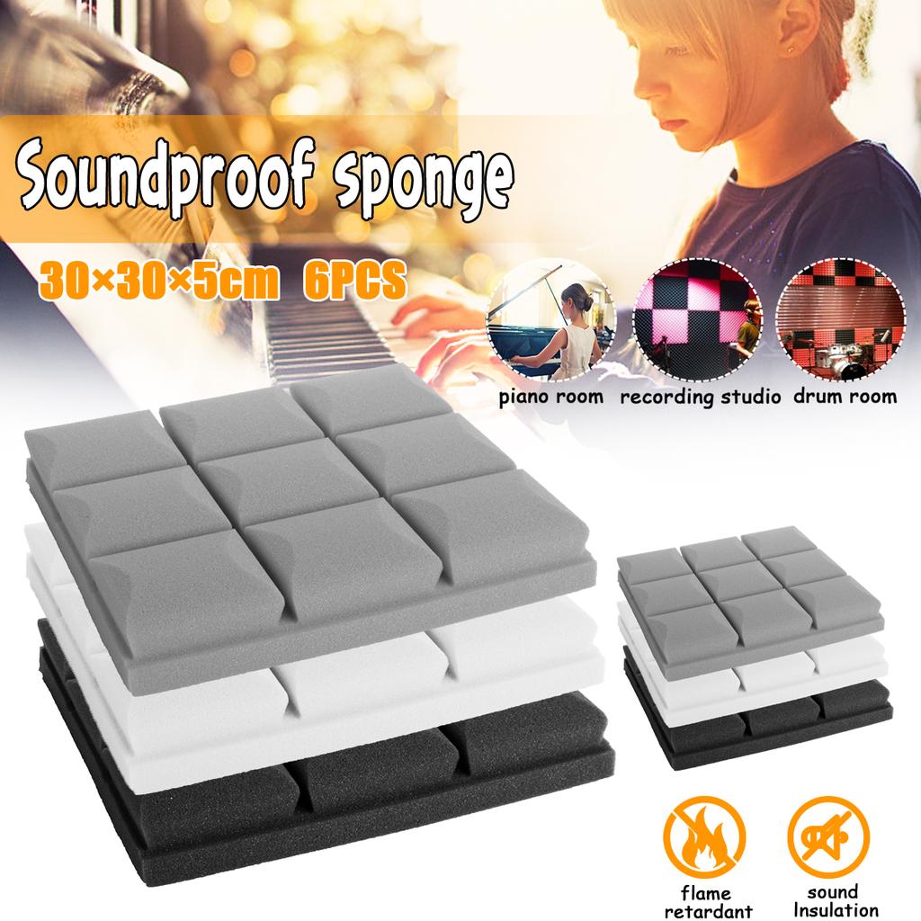 Cheap 6PCS Anti Static Pin Insertion High Density Foam Soundproofing ...