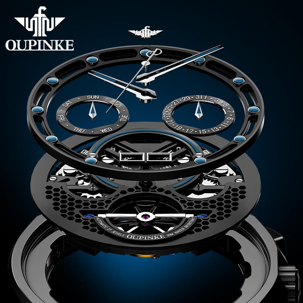 Cheap OUPINKE Sapphire Mirror Automatic Mechancial Watch for Men Luxury Swiss Certificated Brand ...