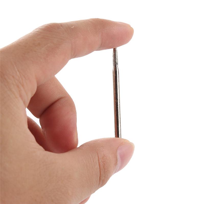 Buy Diamond Point Burr Bits Needle Engraving Tip for Rotary Tool Drill ...