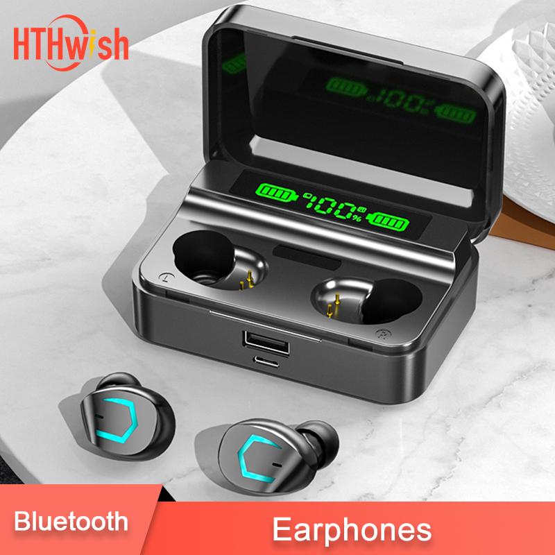 Buy Wireless Headphones Bluetooth Earphones Sport Mini TWS In-Ear ...