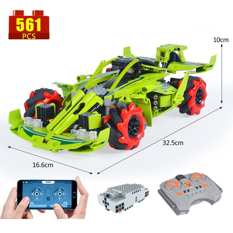 Buy KAIYU 561PCS 4WD City Remote Control Rotating Drift Racing Car ...