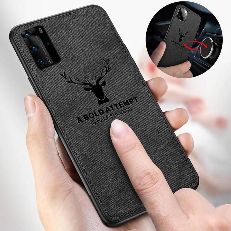 Модный тканевый чехол для телефона для Huawei P20 P30 P40 P50 Mate 20 ...