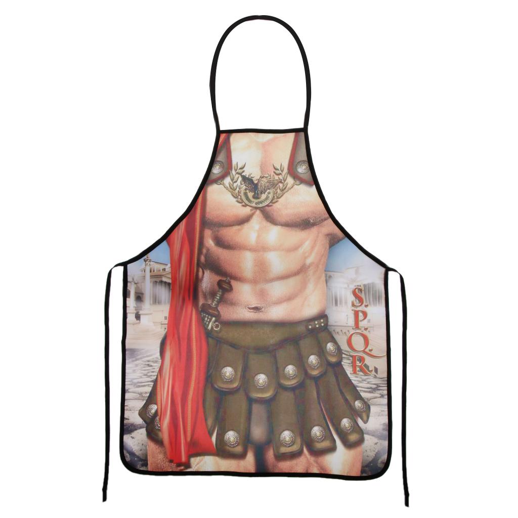Buy Novelty Roman Soldier Apron Kitchen Cooking Funny Sexy Party ...