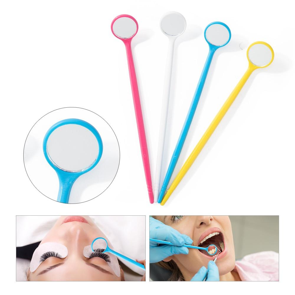 Buy 1 pcs colorful dental mirror multi-function inspection eyelash ...