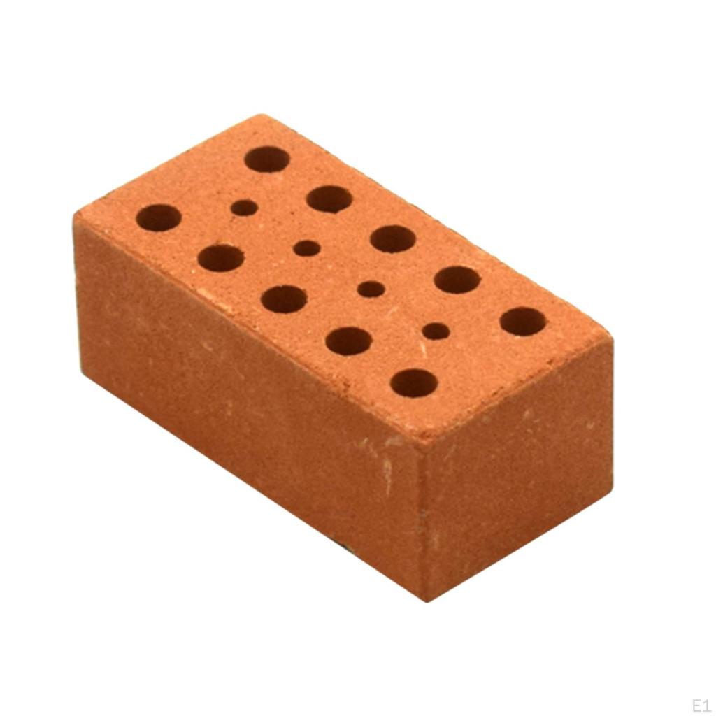 Buy 20 Mini Wall Bricks Model Brick Building Set Miniature Figurine ...