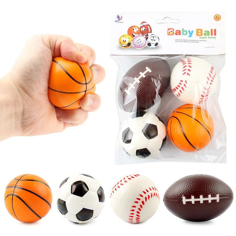 Anti Stress Fidget Toy Finger Hand Rugby Ball Grip Stress Reliever ...