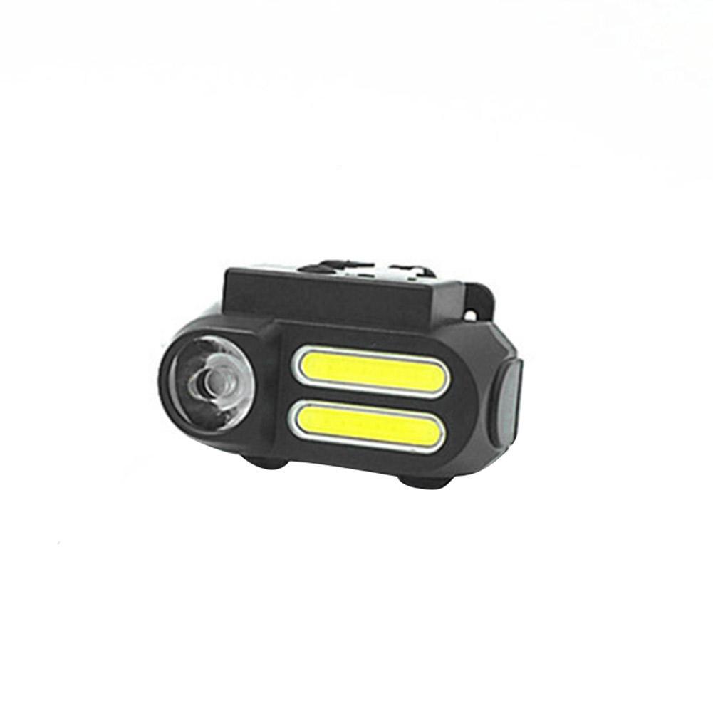 Buy LED Headlight 2x COB XPE Micro-USB Rechargeable Headlamp Flashlight ...