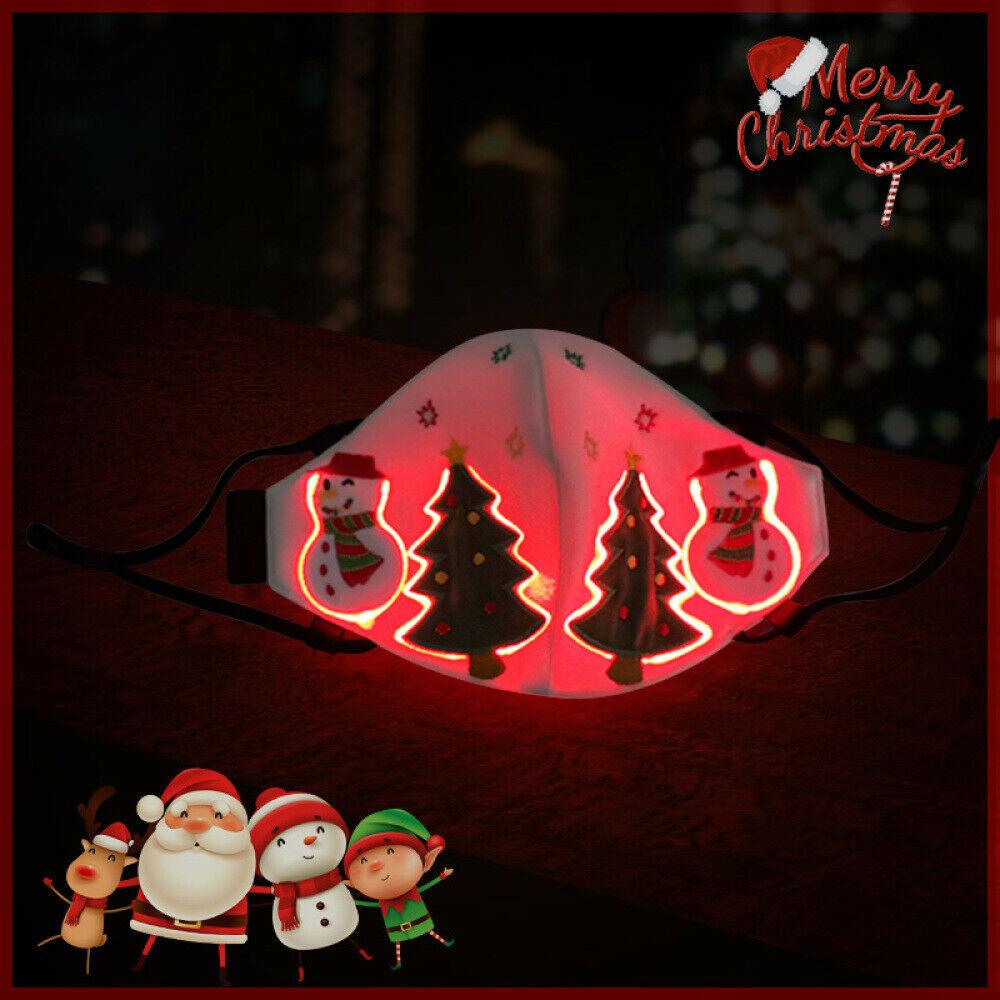 Buy LED Chrismas Mask Night Light Cute Mask 2020 With Battery at ...