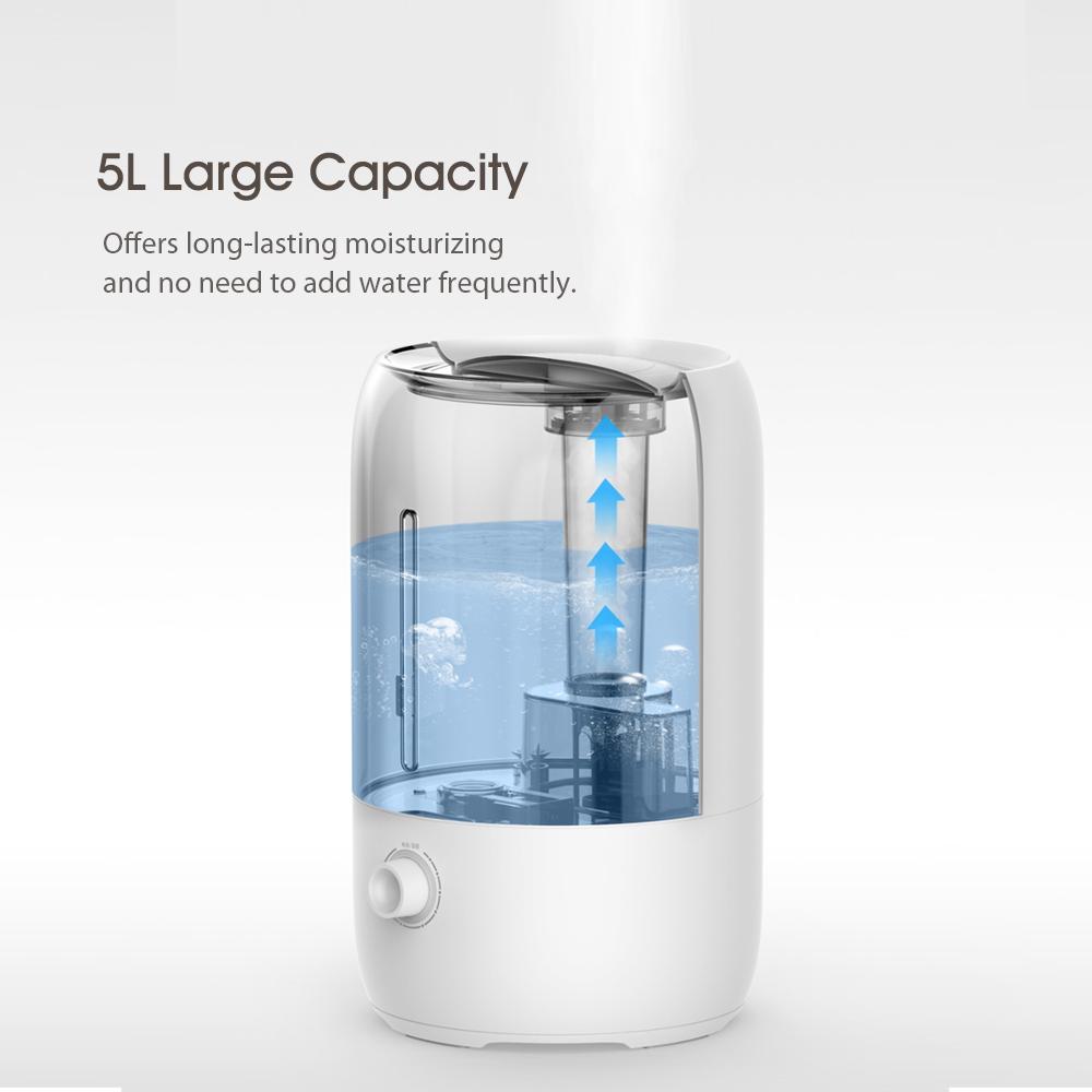 Buy Xiaomi Humidifier DEM-F800 5L Aromatherapy Silent Ultrasonic Aroma ...