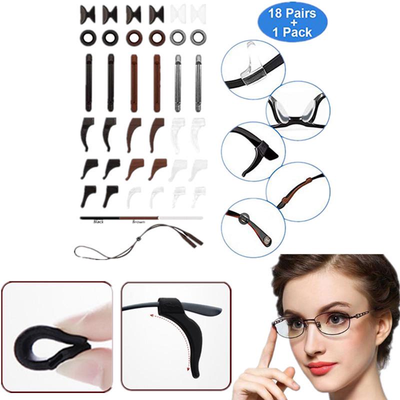 Buy Silicone Accessories Unisex Sunglasses Holder Nose Pads Grips ...