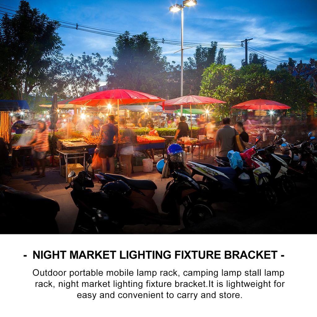 Buy 1Pc Premium Useful Lamp Hanging Rack Lamp Bracket for Night Market ...