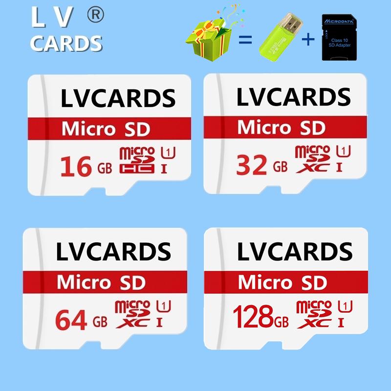 Buy LV-CARDS Micro Sd Card 8GB 32GB 128GB 256GB Class10 In Memory Cards ...