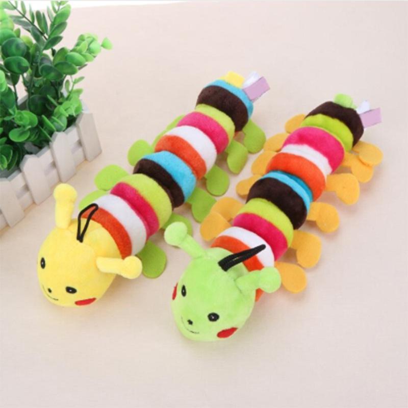Buy Sound Cute Worm Dog Cats Plush Stuffed Toy Chew Squeaky Toys at ...