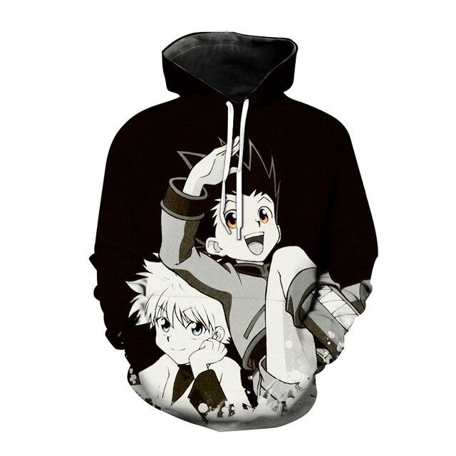 Buy Hunter X Hunter Hoodies Anime 3d Print Men Women Fashion Hooded ...