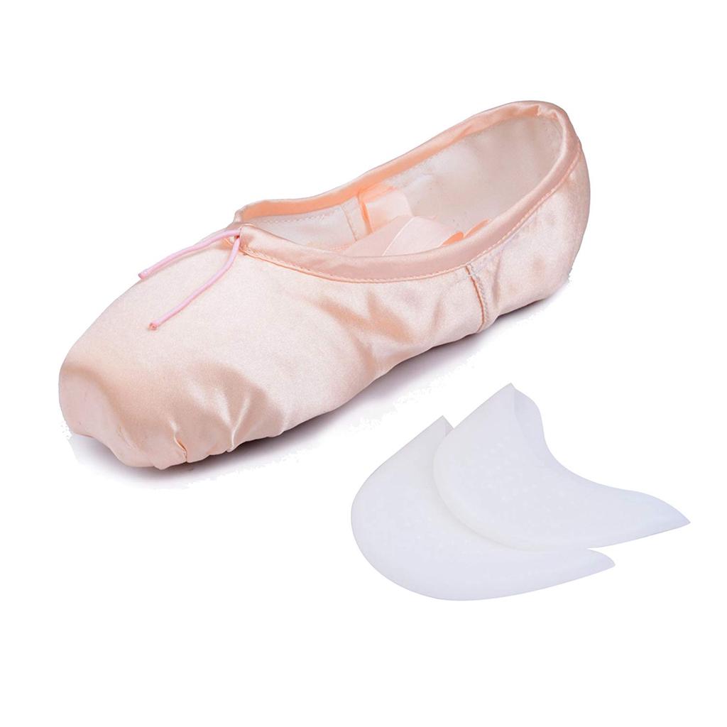 Buy Professional Ballet Silicone Pointe Toe Cap Cover Soft Pads ...