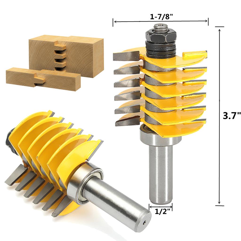 Buy Drillpro RB33 1/2 Inch Shank Finger Joint Router Bit Woodworking ...